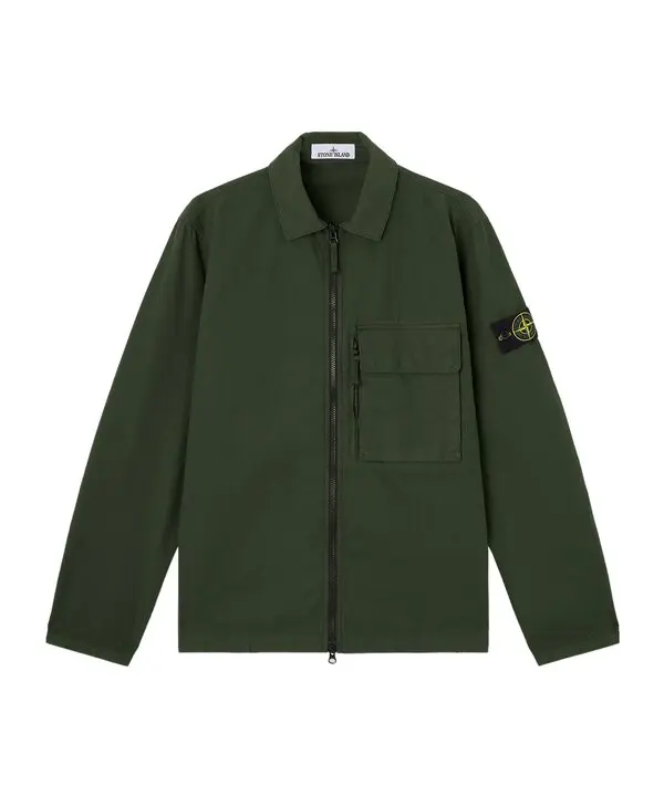 Stone Island Compass-badge Zip-up Jacket