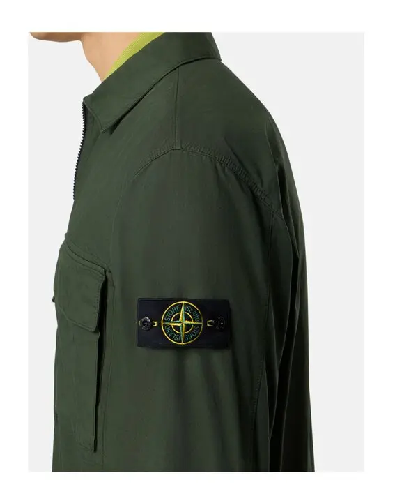 Stone Island Compass-badge Zip-up Jacket