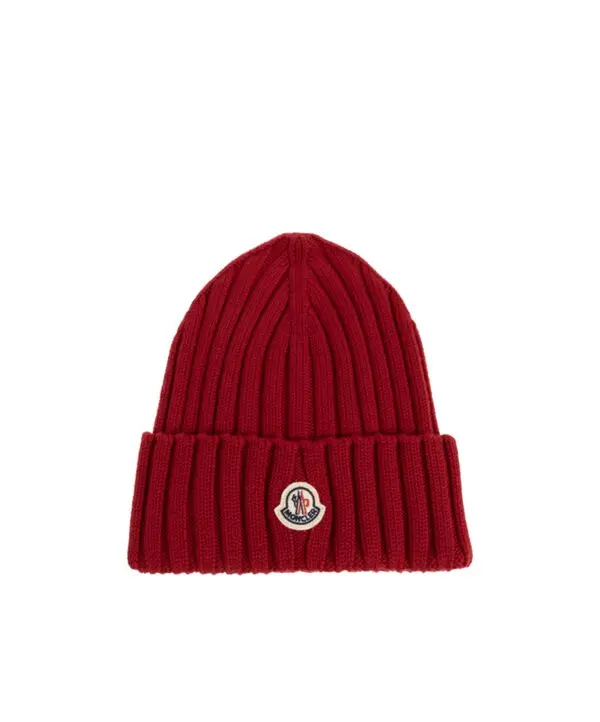 Moncler Ribbed Knit Hat