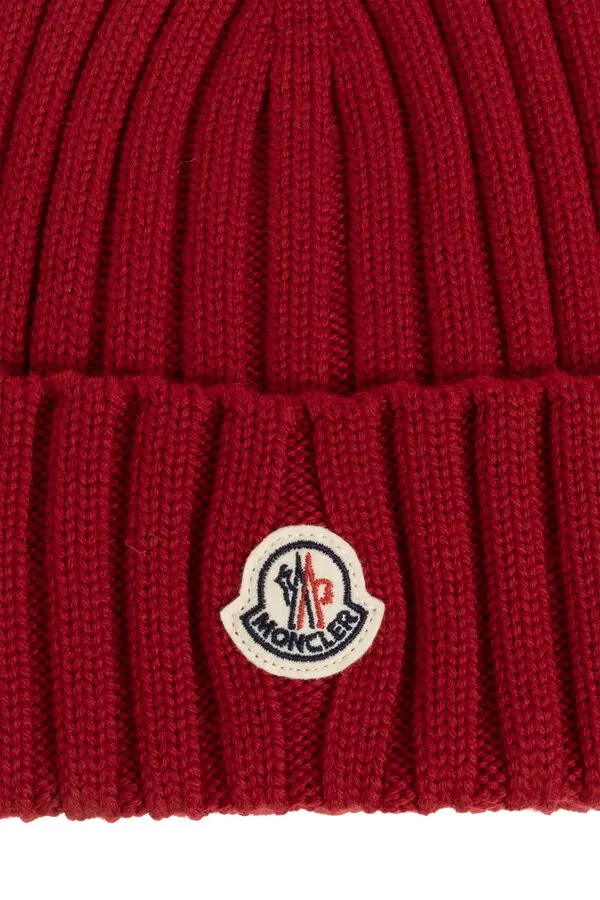 Moncler Ribbed Knit Hat