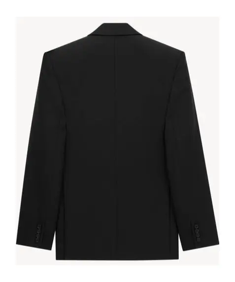 Saint Laurent Jacket In Wool
