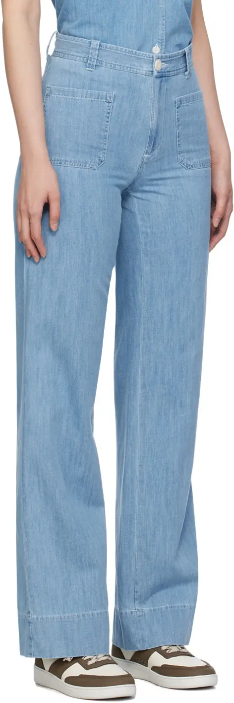 A.p.c. Emilie High-waist Straight-leg Jeans