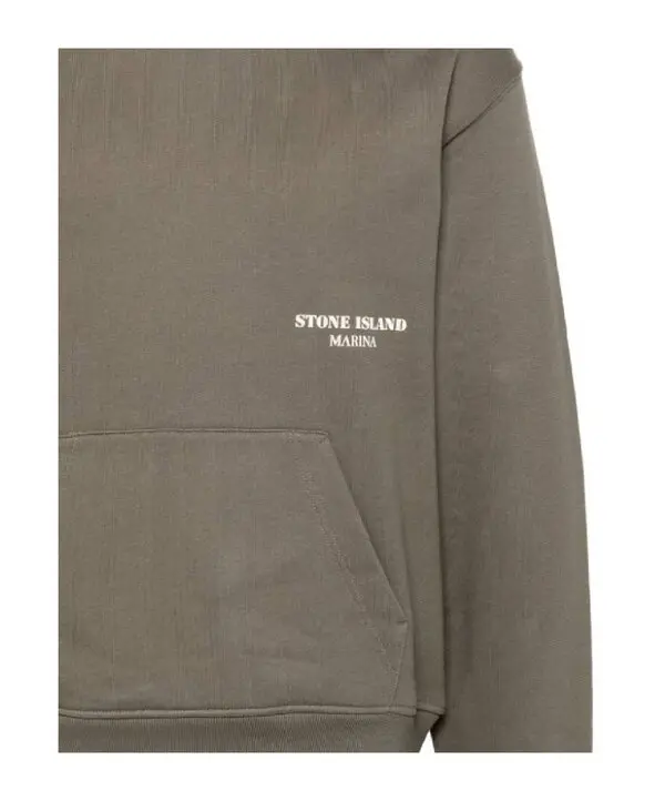 Stone Island Logo-print Hoodie