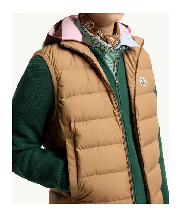 Moncler Contrin Zip-up Padded Vest