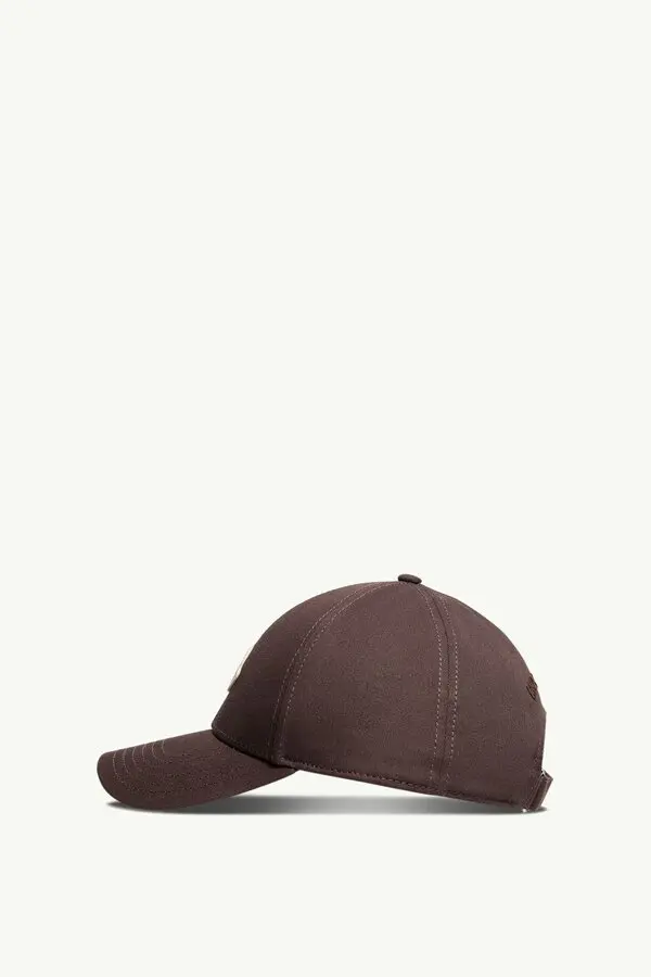 Moncler Cotton Gabardine Baseball Cap