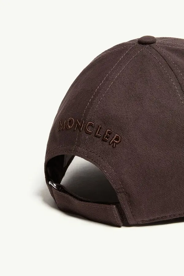Moncler Cotton Gabardine Baseball Cap