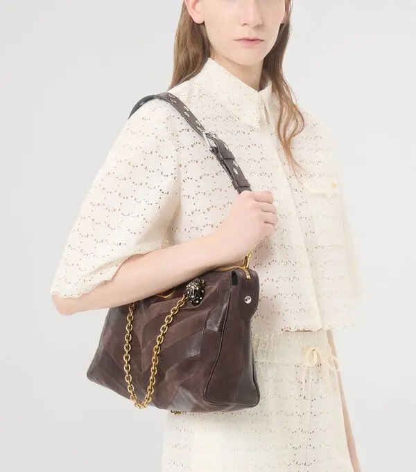 Valentino Garavani Cropped Broderie Anglaise Shirt - Ivory