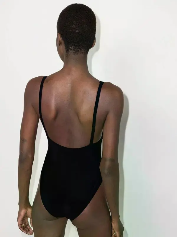 TOTEME Plunging V-neck Swimsuit