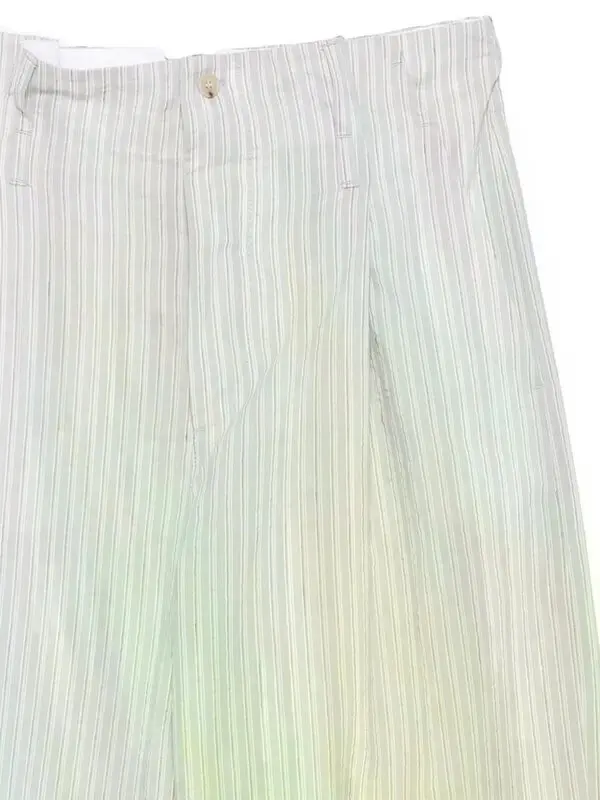 N°21 Vertical Stripe Pleated Trousers