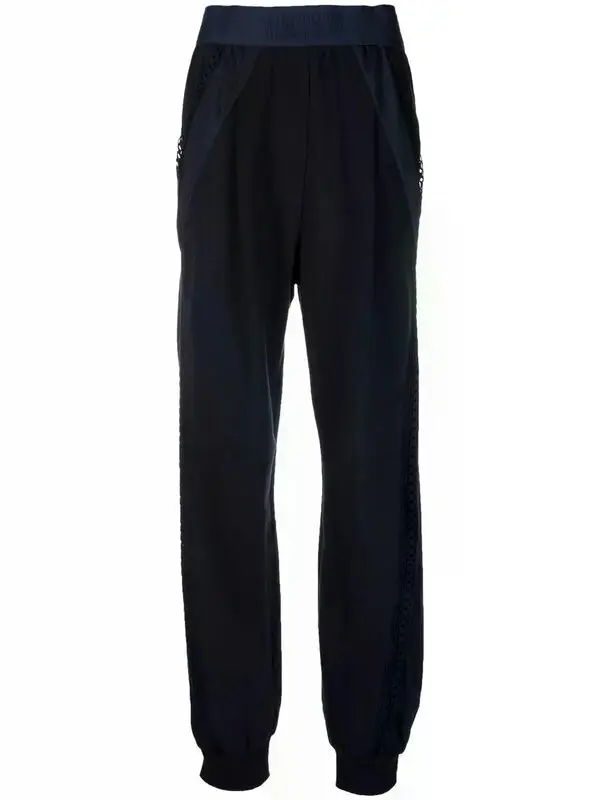 Alberta Ferretti Cut-out Detail Track Pants