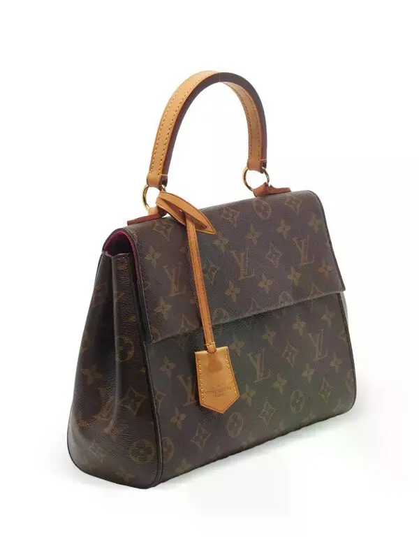 LOUIS VUITTON 2018 Cluny Monogram Tote Bag - Brown