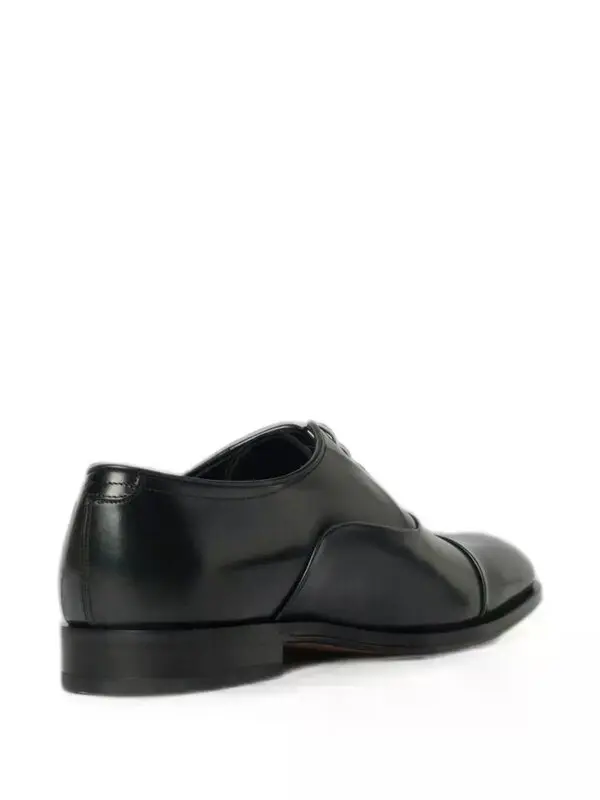FERRAGAMO Cap-toe Leather Oxford Shoes