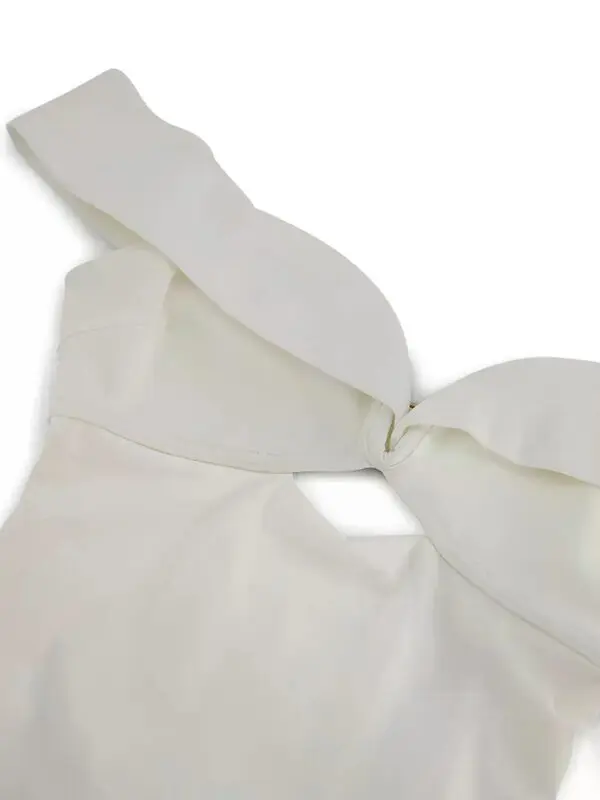 Zimmermann Lexi Off-shoulder One-piece Swimsuit