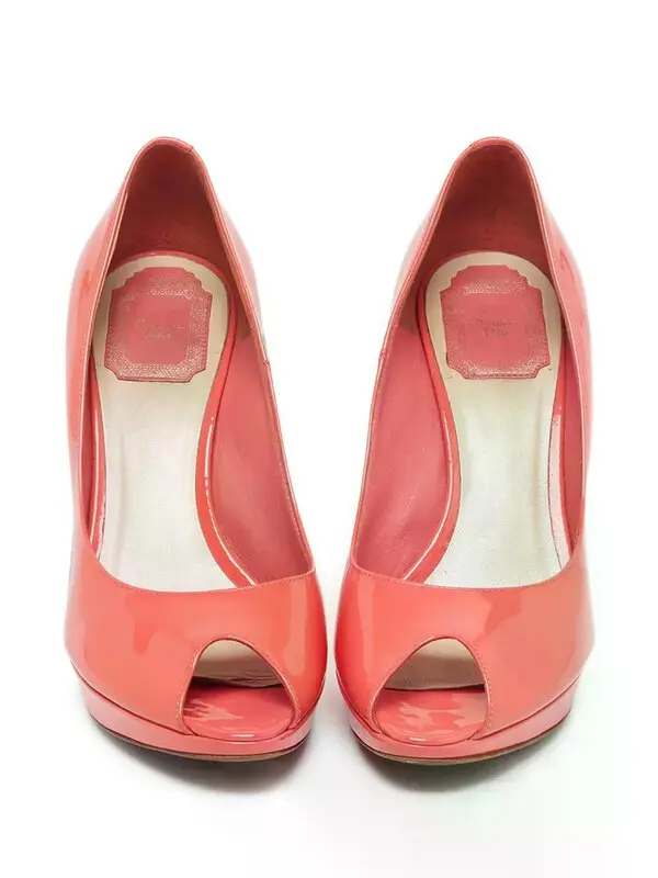 Dior Peep-toe Platform Pumps