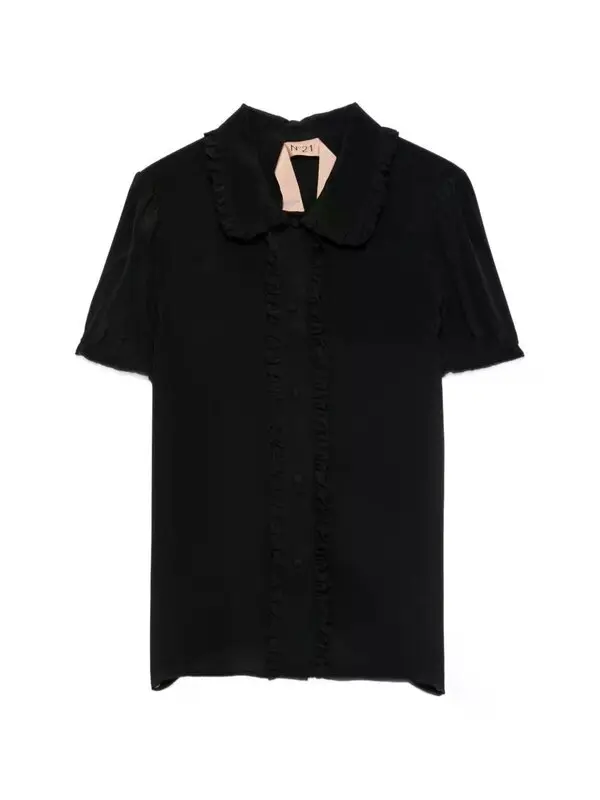 N°21 Ruffled-trim Blouse