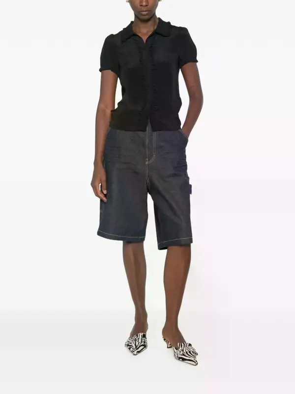 N°21 Ruffled-trim Blouse