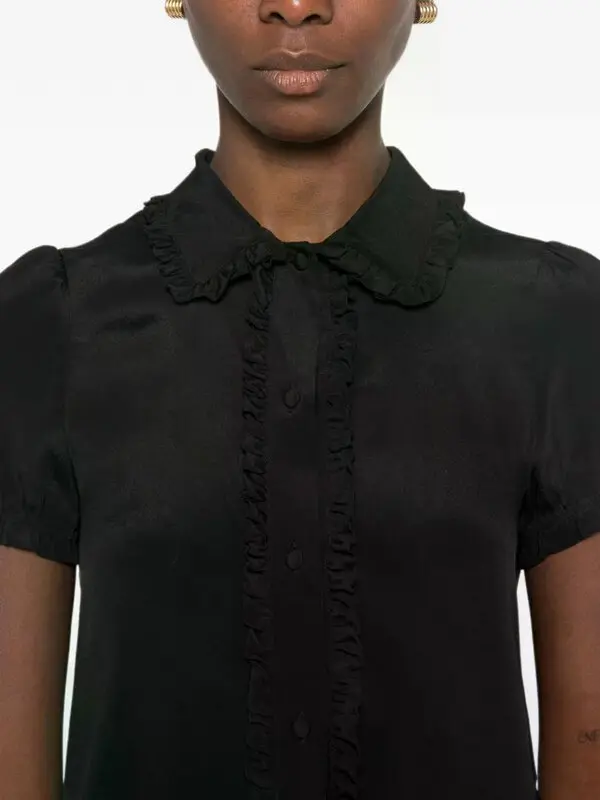 N°21 Ruffled-trim Blouse