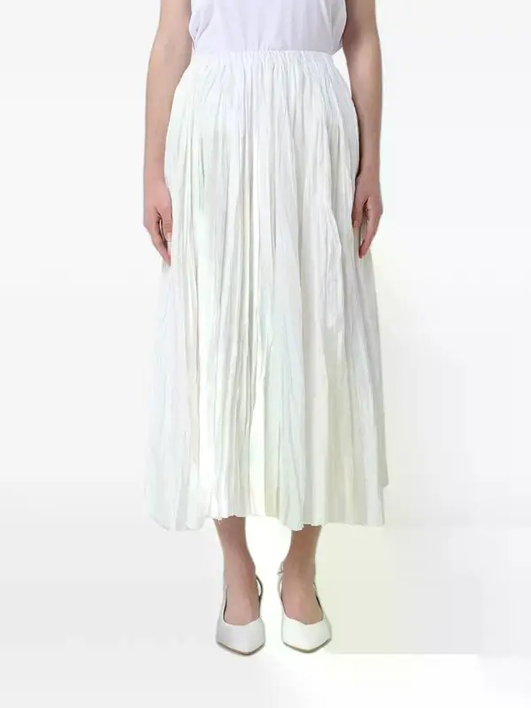 MEIMEIJ Plissé Effect Maxi Skirt