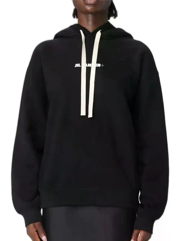 JIL SANDER Logo Print Hoodie