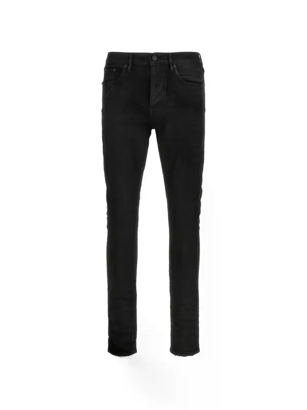 PURPLE BRAND P001 Logo-patch Jeans