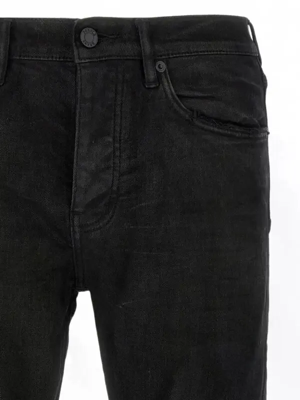 PURPLE BRAND P001 Logo-patch Jeans