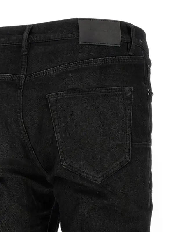 PURPLE BRAND P001 Logo-patch Jeans