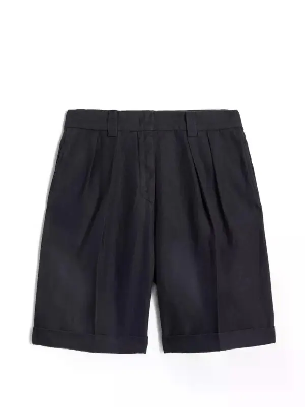 Aspesi Pleated Turn-up Hem Shorts