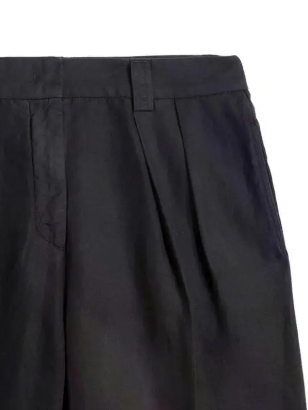 Aspesi Pleated Turn-up Hem Shorts