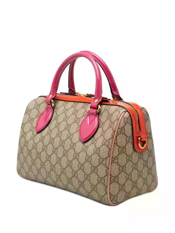 Gucci Small Gg Supreme Boston Bag Satchel