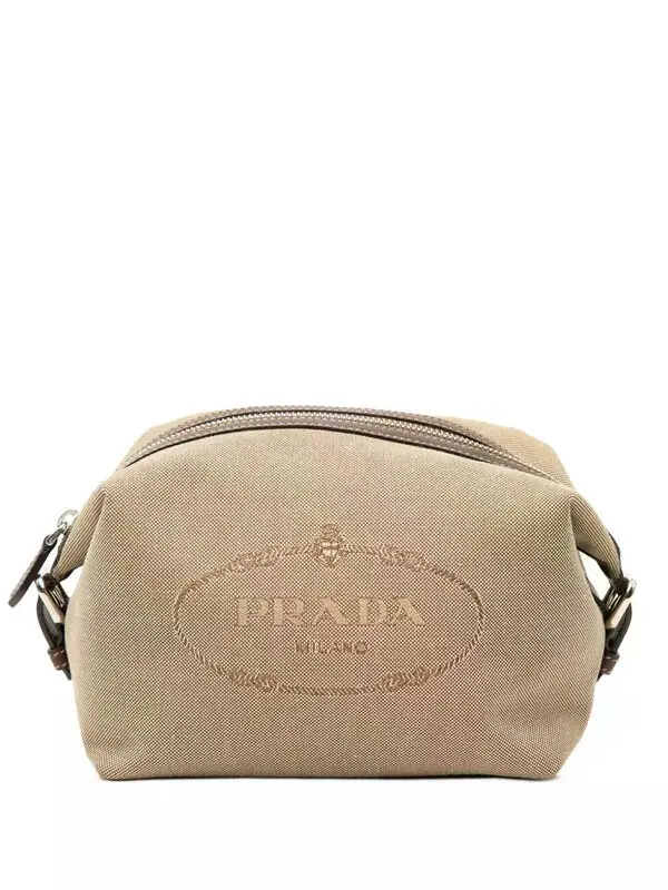 Prada Canapa Logo Pouch