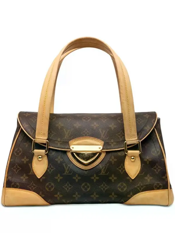 LOUIS VUITTON Monogram Beverly Gm Shoulder Bag - Brown