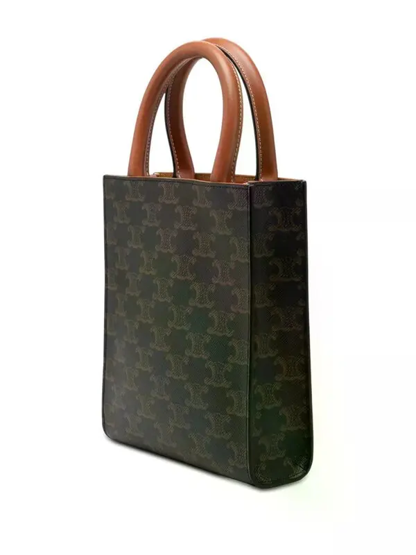 Celine Vertical Cabas Satchel - Brown