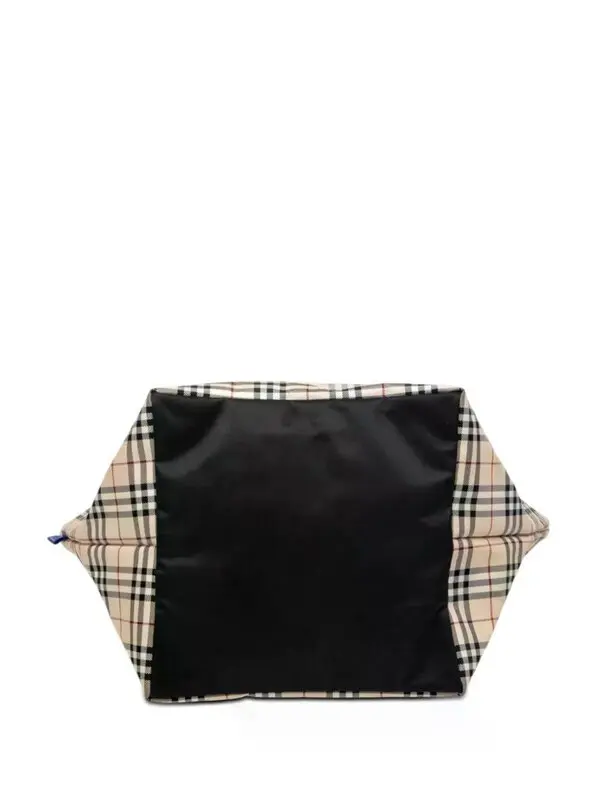 Burberry House Check Canvas Tote Bag