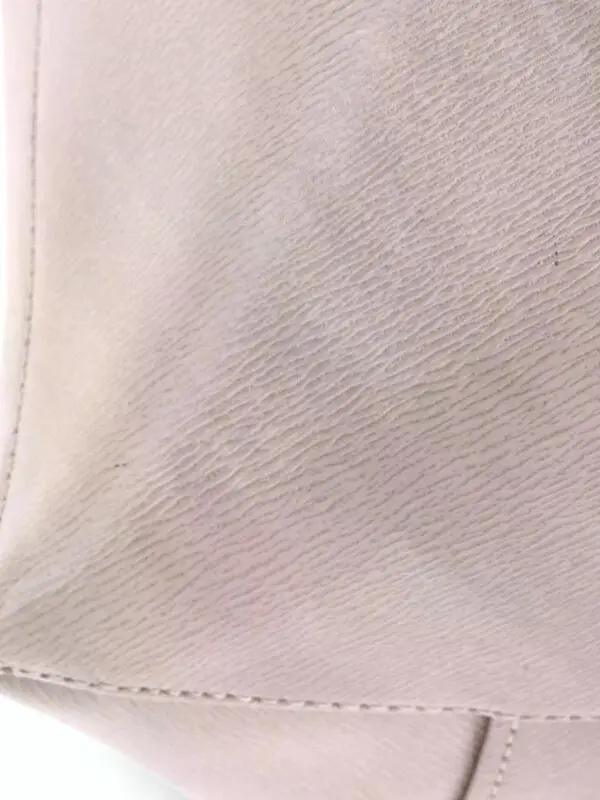 Celine Vertical Cabas Grained Calfskin Tote Bag - Grey