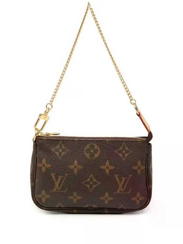 LOUIS VUITTON Monogram Mini Pochette Accessoires Handbag