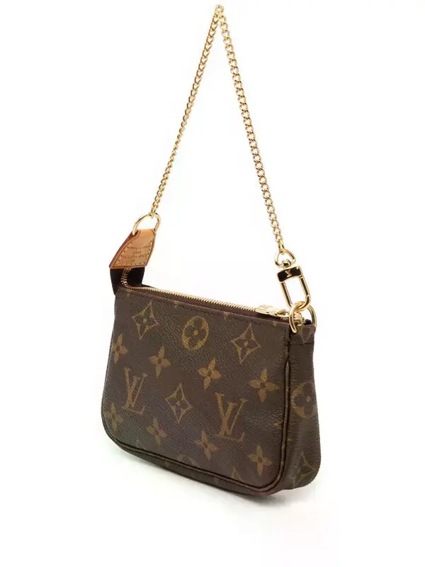 LOUIS VUITTON Monogram Mini Pochette Accessoires Handbag