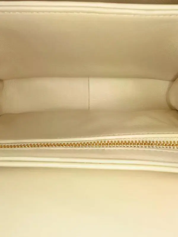 Celine Shiny Calfskin Triomphe Crossbody Bag - Neutrals