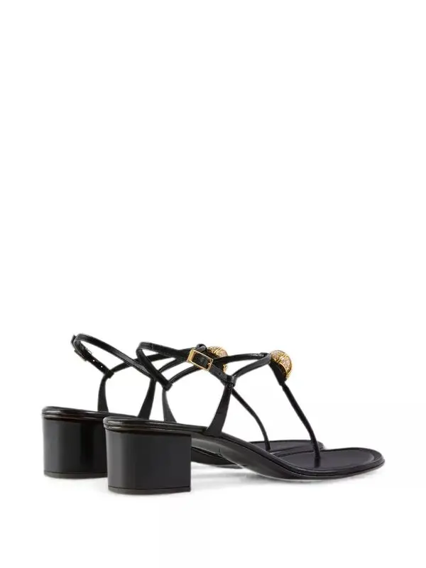 GIUSEPPE ZANOTTI Embellished Thong Sandals