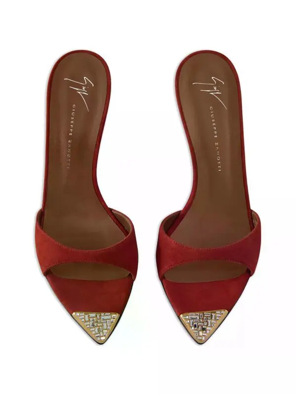 GIUSEPPE ZANOTTI Intriigo Jewelry Mules