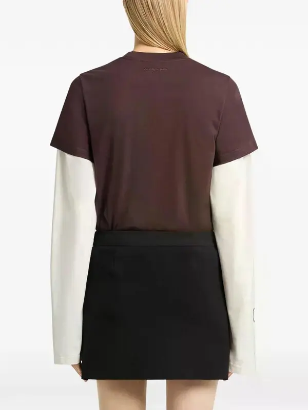 COURREGES Embroidered Logo T-shirt