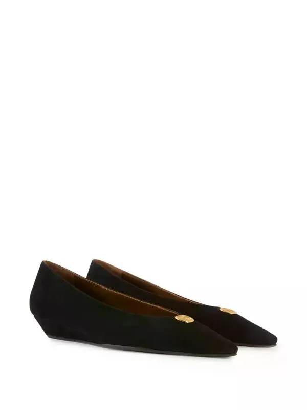 GIUSEPPE ZANOTTI Seal Ballet Flats