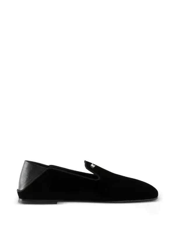 GIUSEPPE ZANOTTI Linus Velvet Loafers