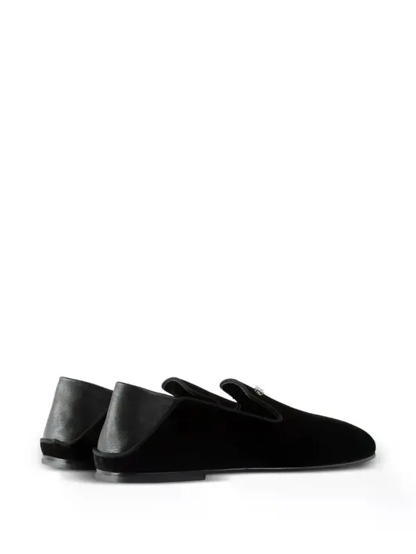 GIUSEPPE ZANOTTI Linus Velvet Loafers