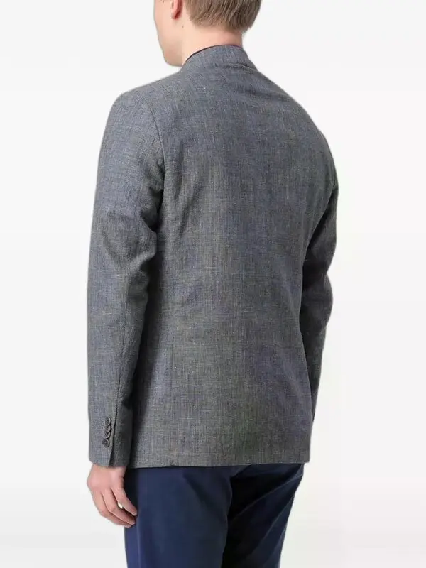 FAY Checked Single-breasted Blazer