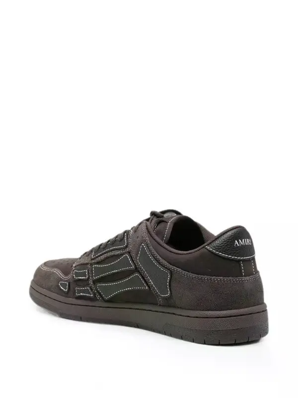 Amiri Skeleton Low Top Sneakers - Brown