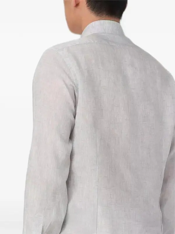 Eleventy Linen Shirt - Grey