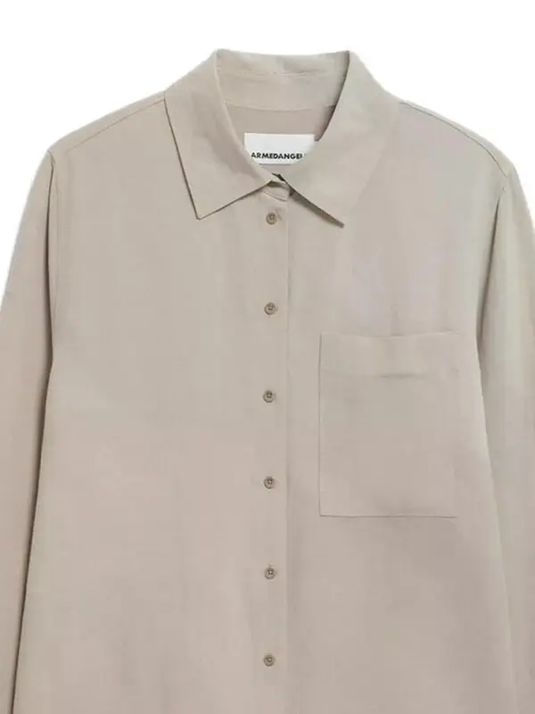 ARMEDANGELS Chest Patch Pocket Button-up Shirt