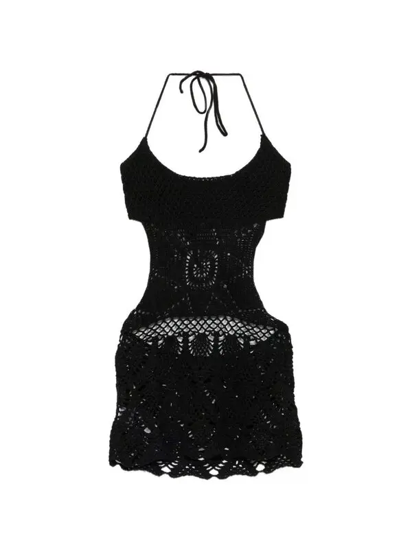 Frankies Bikinis Gabriella Crochet Mini Dress