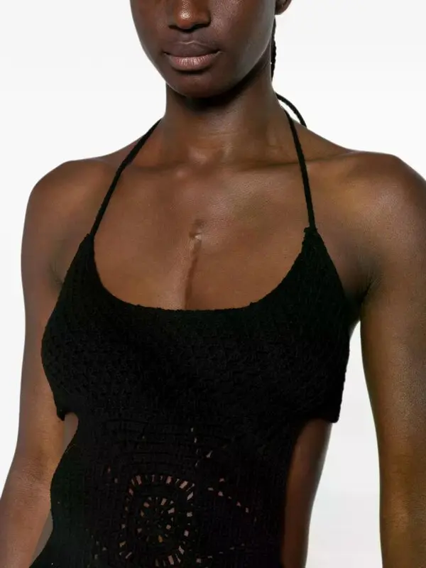 Frankies Bikinis Gabriella Crochet Mini Dress