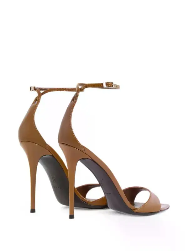 GIUSEPPE ZANOTTI Intriigo Strap 105 Sandals - Brown